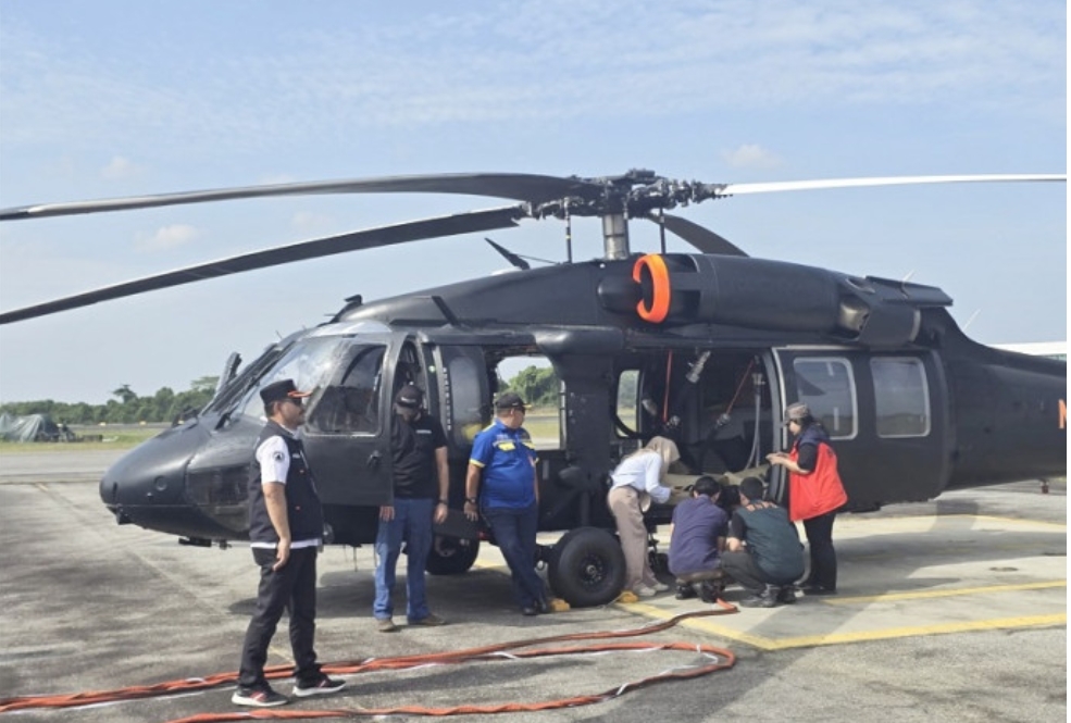 Atasi Karhutla, BNPB Kirim Helikopter Water Bombing ke Riau - JAGARIAU.COM